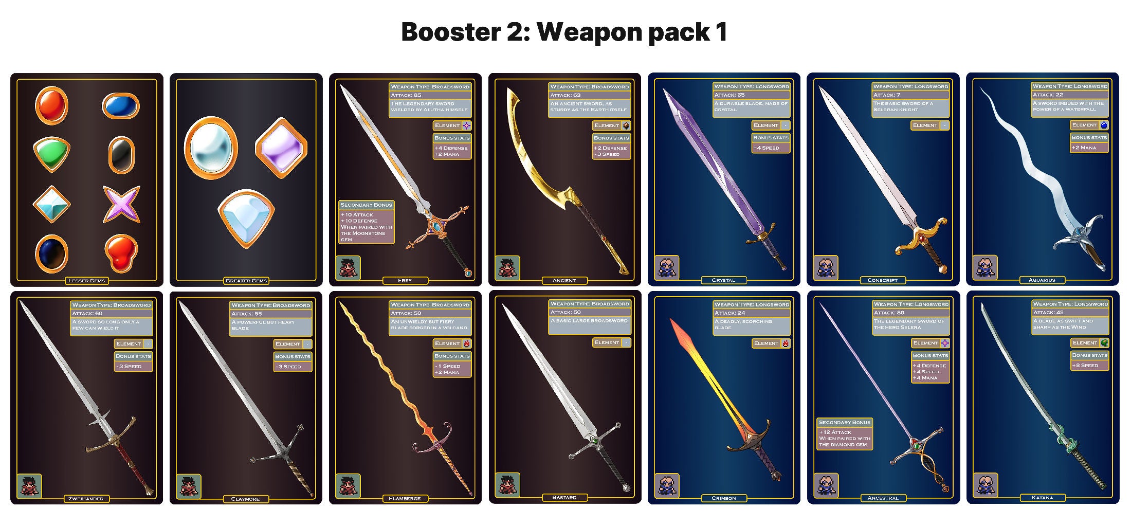 Infinity Collector Cards Pack – Incube8 Games