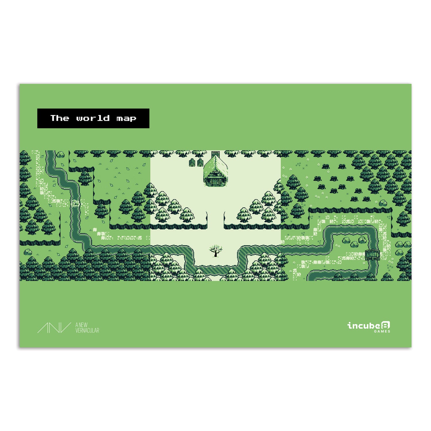 The Year After (GBC) - Game Poster (Unfolded) – Incube8 Games