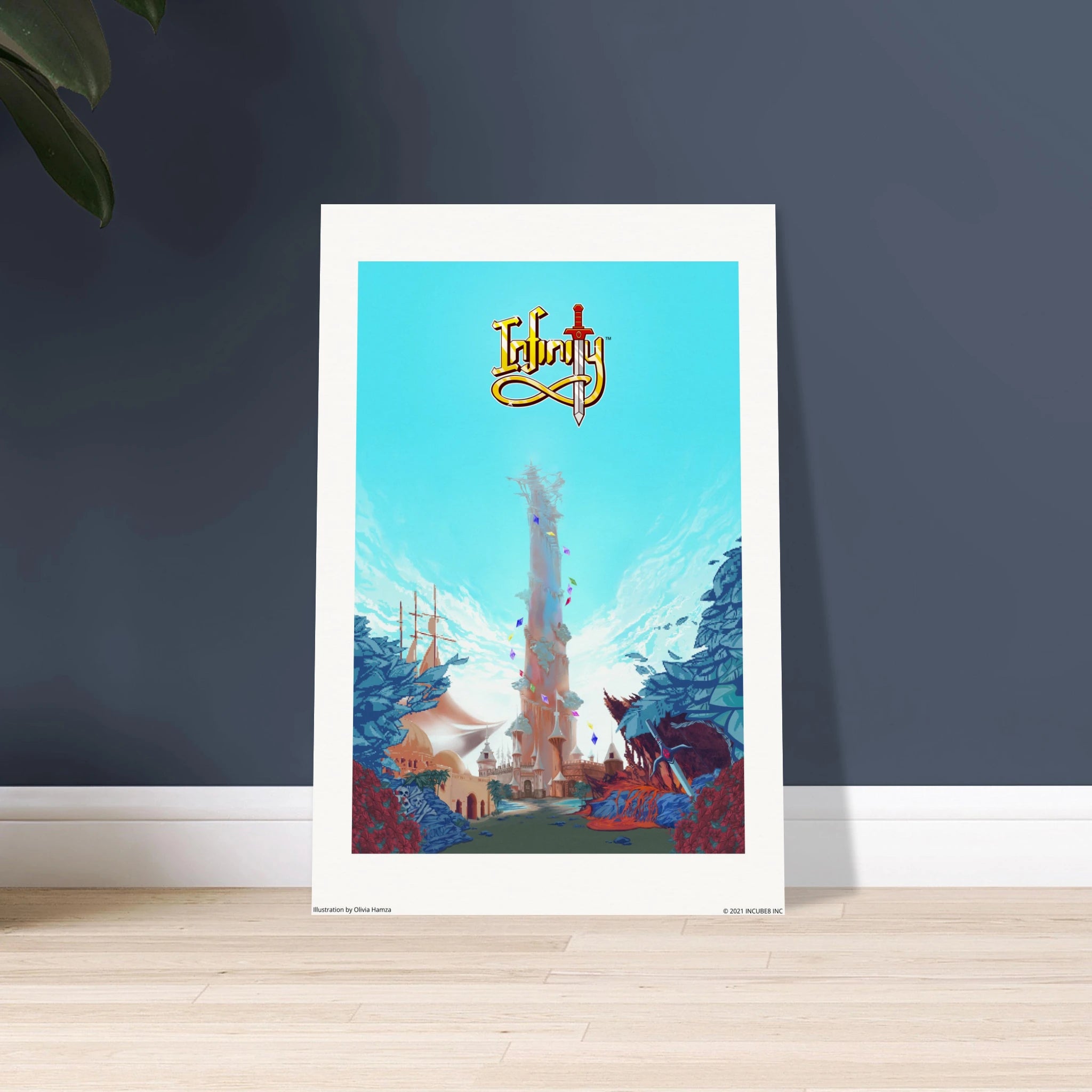 Infinity (GBC) - Concept Art Print – Incube8 Games